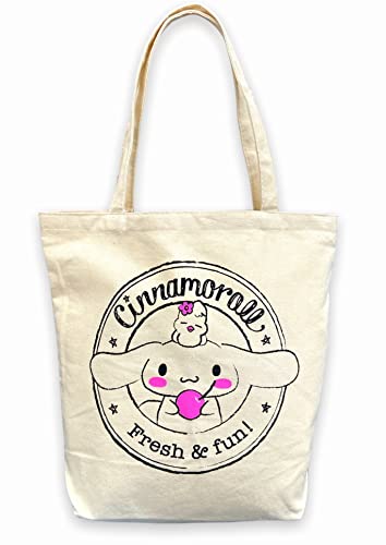 EITAI Sanrio Cinnamoroll Cute Tote Bag, Shopping Bag, Kitchen Reusable Grocery Bag, 15 in(H) x 11.8 in(L) x 5.5 in(W) (5313)