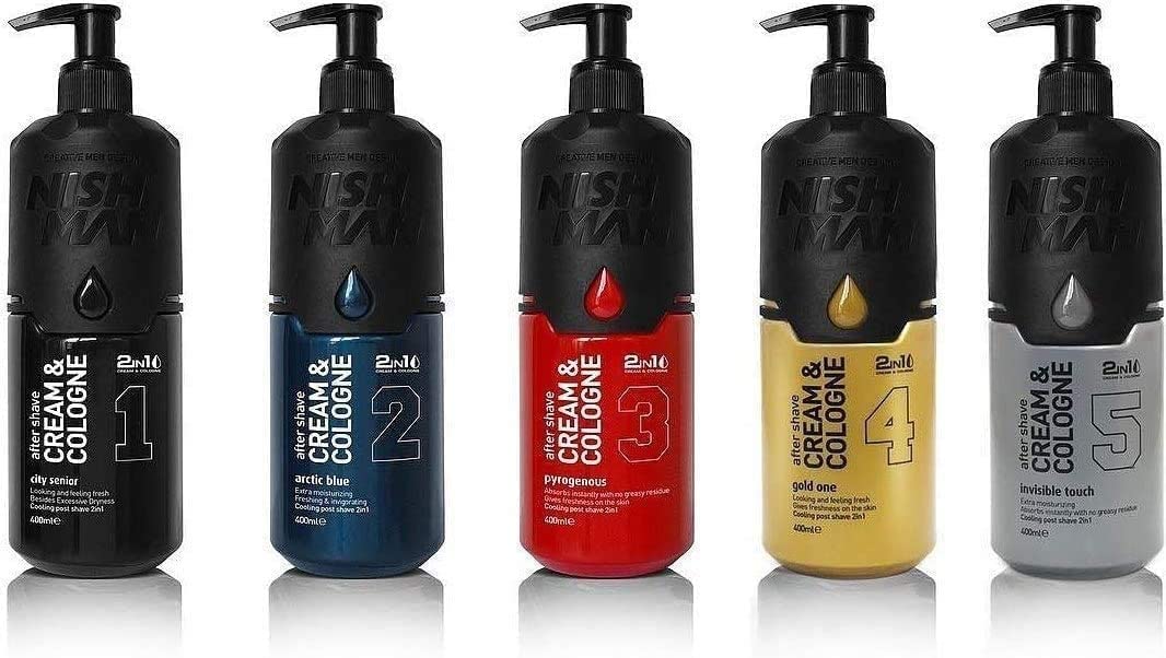 nishman Cream Cologne Series (400ml, 04 GOLD ONE)
