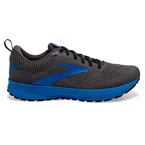 Brooks Revel 5 Black/Grey/Blue 9 D (M)