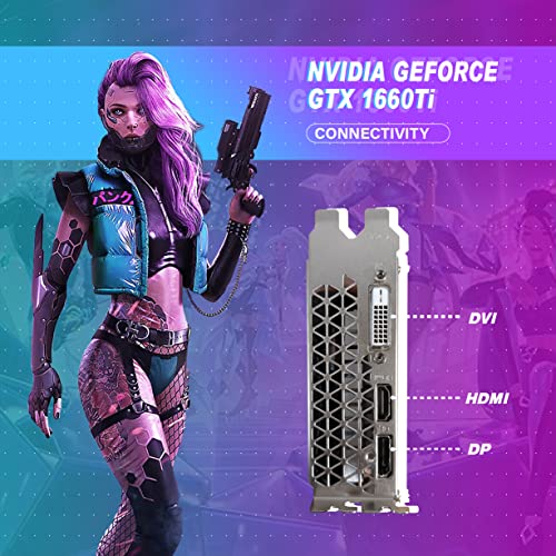 Dell Gaming PC Desktop Computer - Intel Quad I5 up to 3.6GHz, GeForce GTX 1660 Ti 6G, 32GB DDR4 Memory, 128G SSD + 3TB, RGB Keyboard & Mouse, WiFi & Bluetooth 5.0, Win 10 Pro (Renewed)