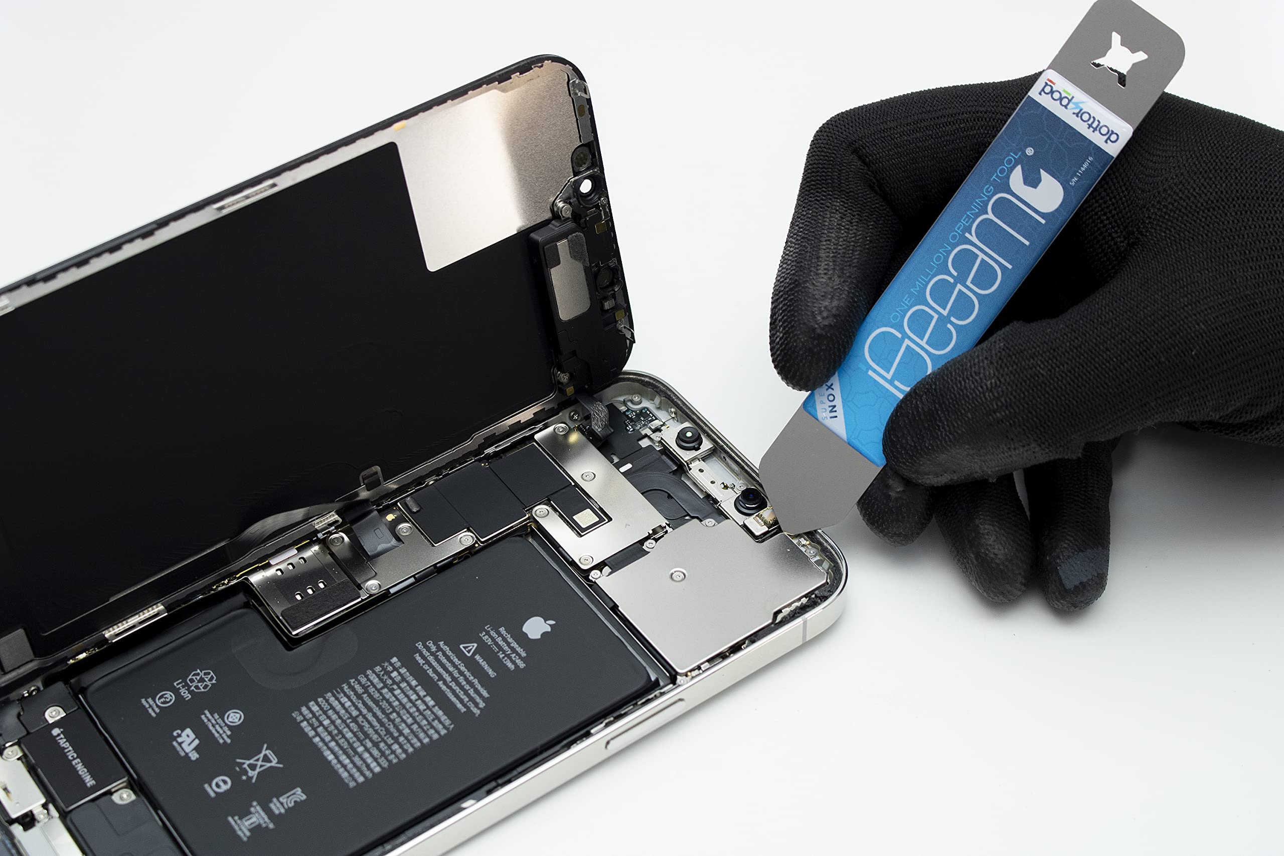 DottorPod Original iSesamo Spudger + Mini iSesamo Spudger Repair Opening Pry Tool for Apple Devices and All Smartphones and Tablets Made in Italy