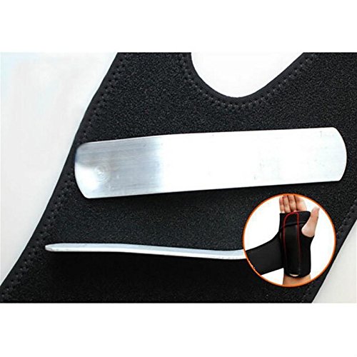 Aimeio Adjustable Wrist Support Brace Plam Brace Hand Wrap Removable Steel Splints for Carpal Tunnel,Tendonitis,Wrist Pain,Sports Injuries