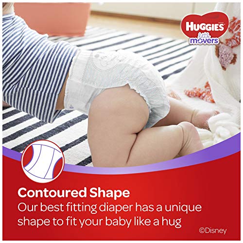 Huggies Little Movers Baby Diapers, Size 3 (66 Count)