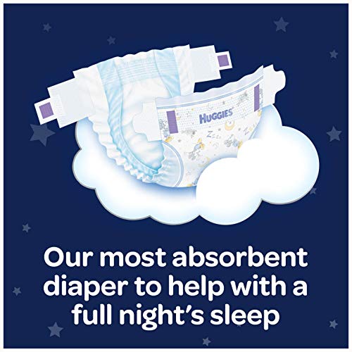 HUGGIES OverNites Diapers, Size 3, 28 ct., JUMBO PACK Overnight Diapers (Packaging May Vary)