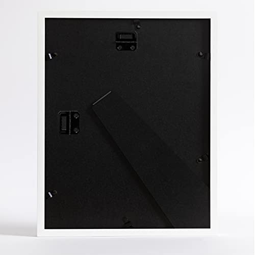 eletecpro 11x14 Picture Frame Made of Solid Wood - Displays 8x10/8.5x11 with Mat and 11x14 without Mat -Horizontal and Vertical Formats for Wall or Tabletop Display