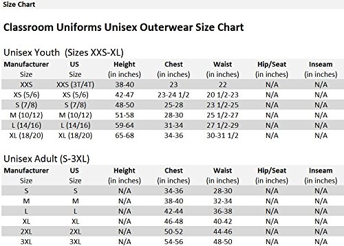 Classroom School Uniforms boys Uniform Lined Bomber outerwear jackets, Navy, X-Large US