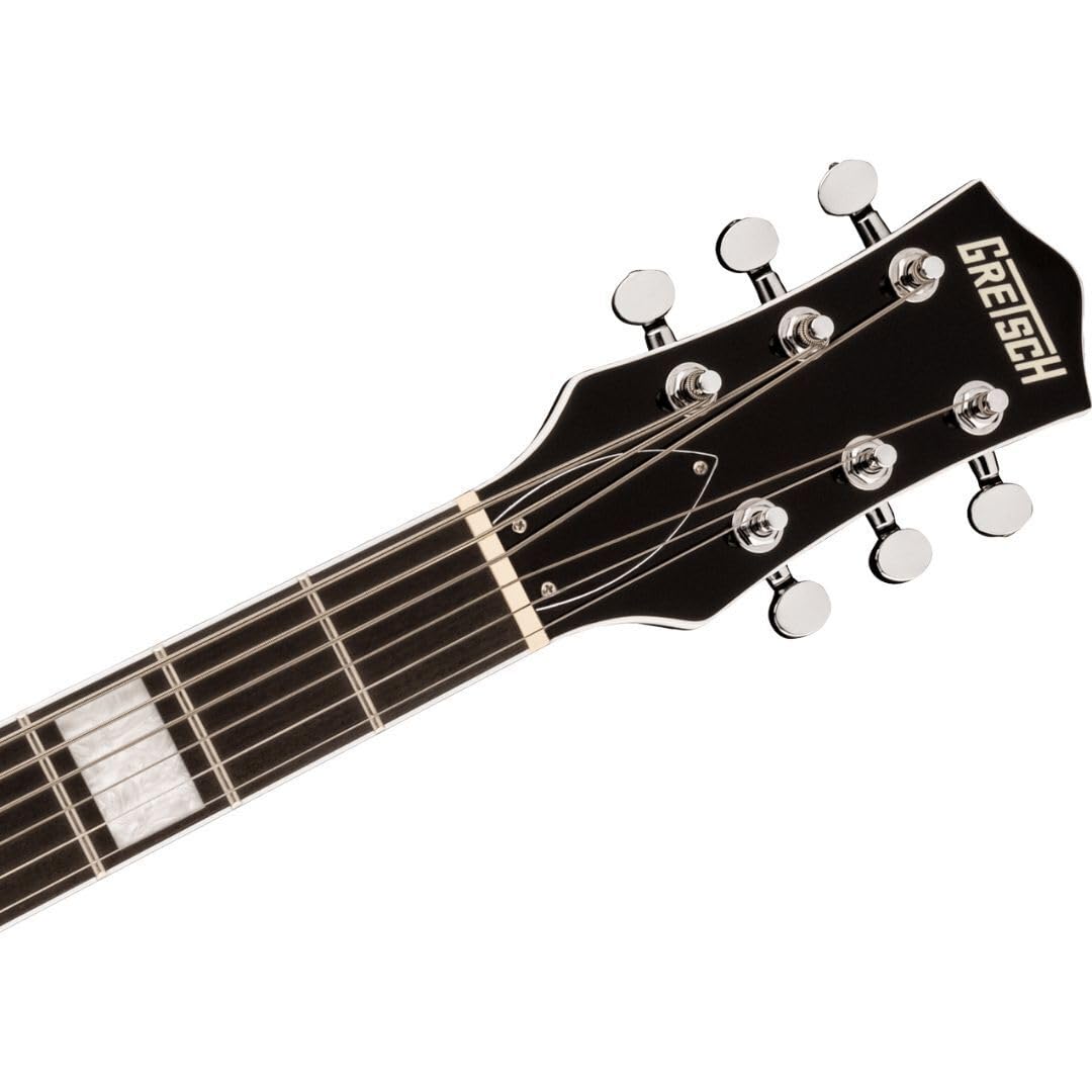 Gretsch G5260 Electromatic 6-String Right-Handed Jet Baritone Electric Guitar with V-Stoptail, Mahogany Body and Gloss Finish (Bristol Fog)