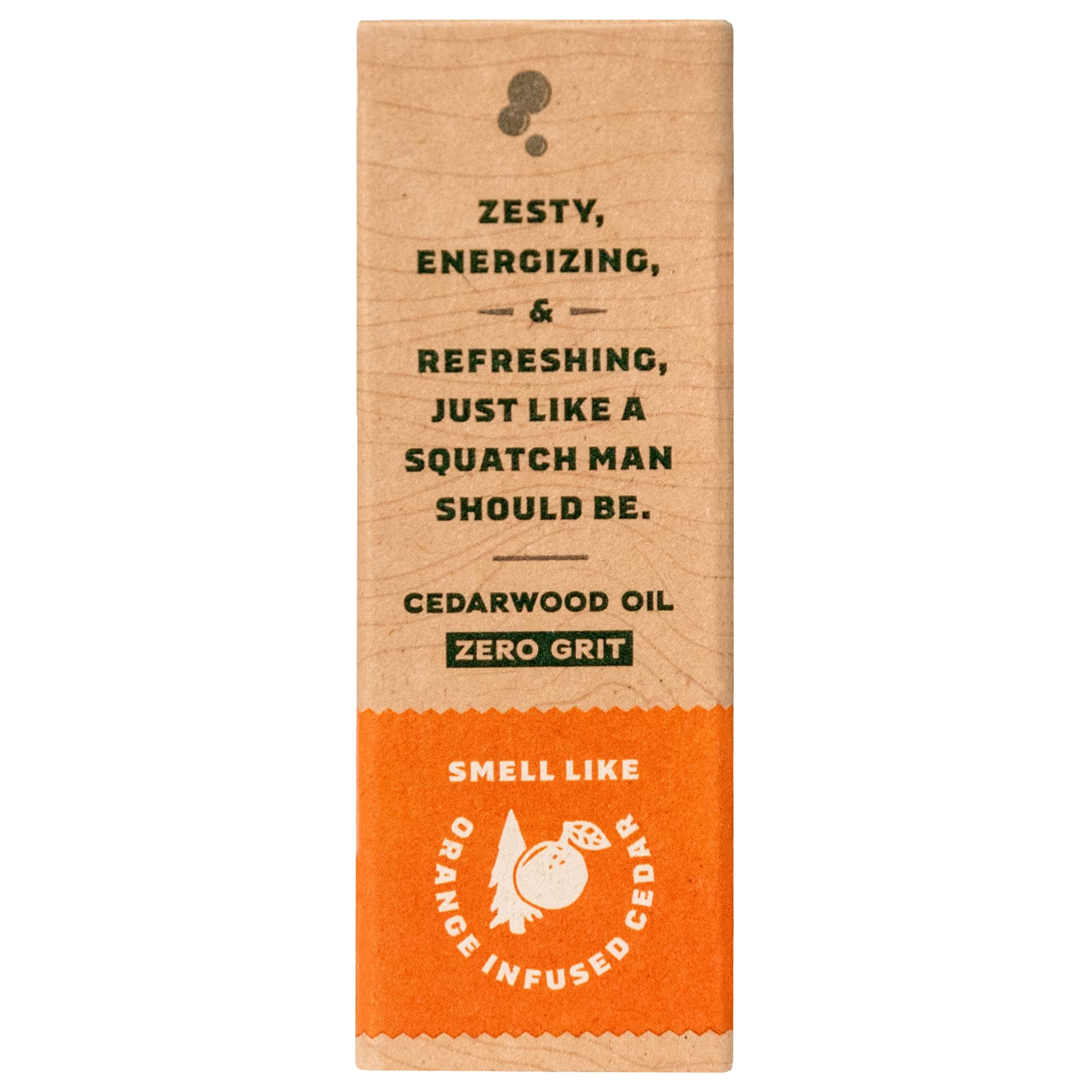 Dr. Squatch All Natural Bar Soap for Men with Zero Grit, 3 Pack, Cedar Citrus