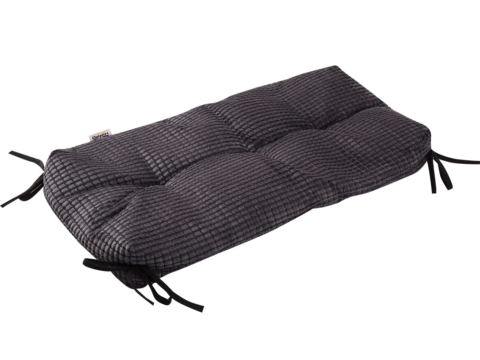 Big Hippo Indoor Outdoor Bench Cushion 35" X 13" - Non-Slip Bench Seat Cushion for Lounger Garden Furniture Patio Lounger Bench