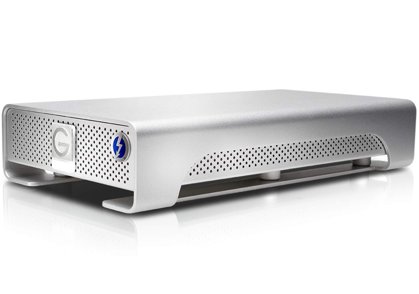 G-Technology 10TB G-DRIVE with Thunderbolt and USB 3.0 Desktop External Hard Drive, Silver - 0G05024