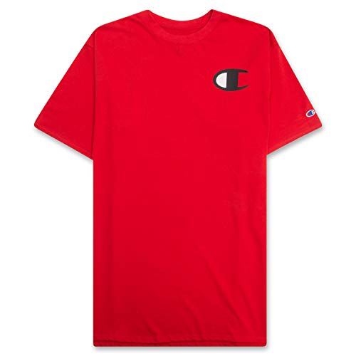 Champion Big and Tall Shirts for Men β 2 Pack Graphic Mens Big and Tall T-Shirts Black Red