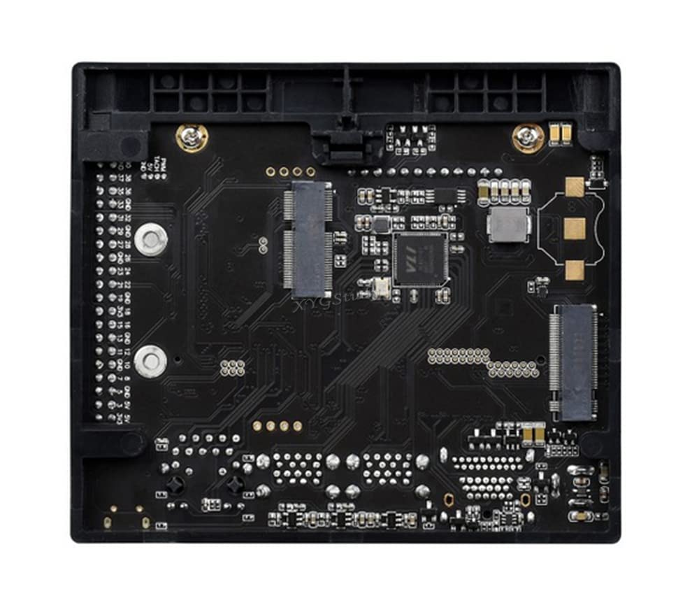 Alternative Solution Jetson Xavier NX Developer Kit Directly Insert into Module with 16GB 128GB NVMe SSD @XYGStudy (JETSON-XAVIER-NX-16G-DEV-KIT), 10.1inch HDMI LCD (F) (with case)