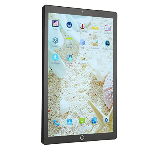 AMONIDA Portable Tablet, 10.1 Inch Tablet 2.4G 5G WiFi for Home (US Plug)