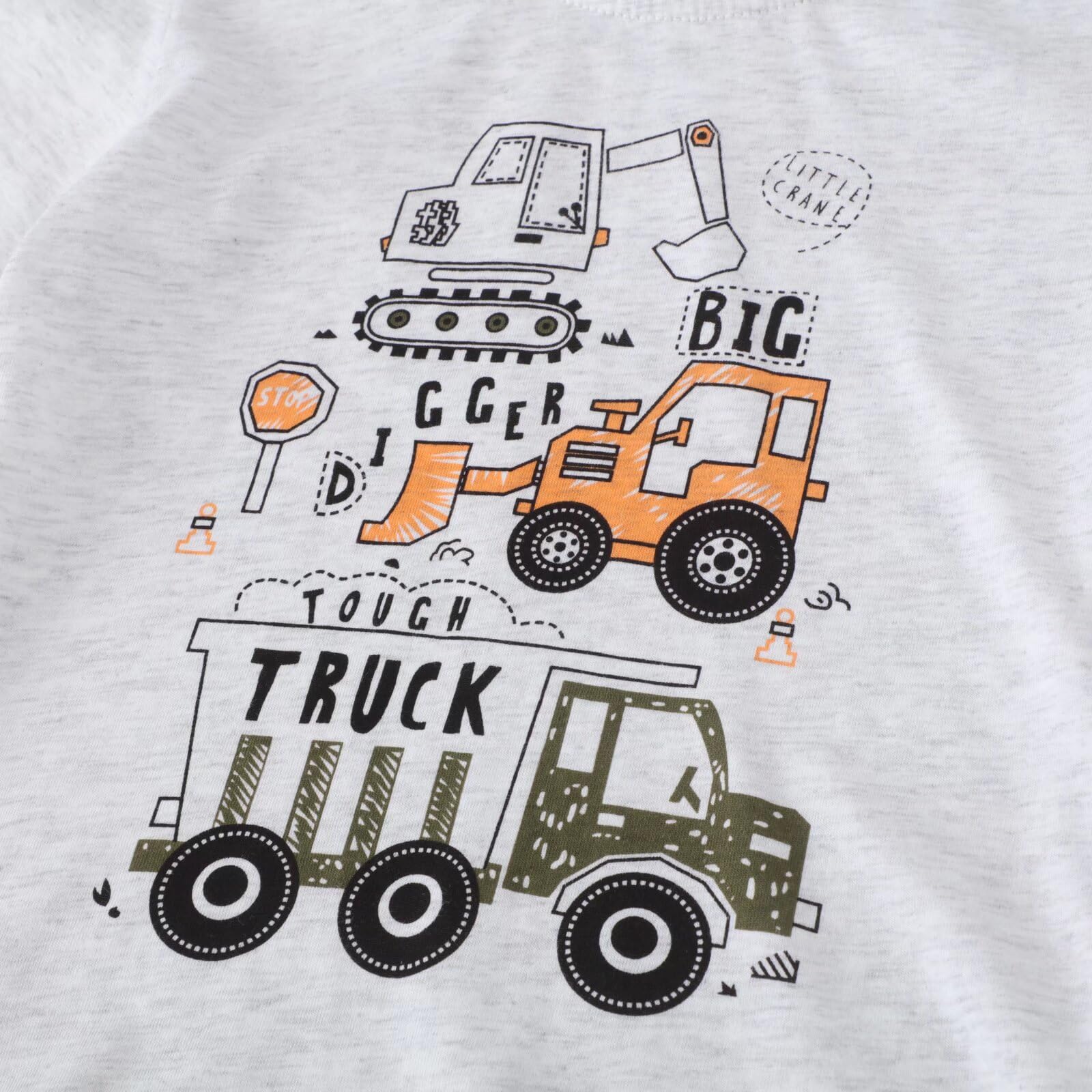 BIBNice Toddler Boy Clothing Kids Short Sleeve Outfits Summer Clothes Sets Size 2T