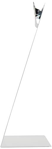 Saunders White Free Standing Clipboard - Fits 8.5 x 11 inch Letter Size Documents - Ideal for Home, Office, and Business Use (22525)