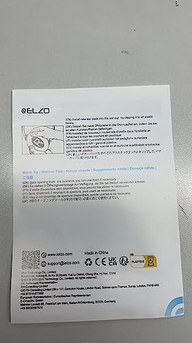 ELZO Replacement Ear Pads Cushions, Earpads for Bose QuietComfort 45 (QC45) Headphones, Premium Softer Leather, High-Density Noise Cancelling Foam, Added Thickness - Black