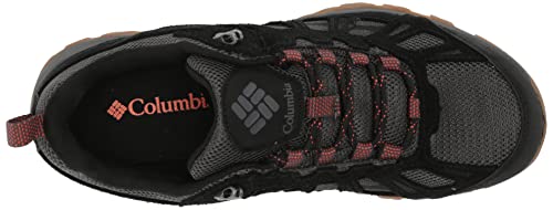 Columbia Mens Redmond Iii Waterproof Hiking Shoe, Dark Grey/Black, 9.5 US