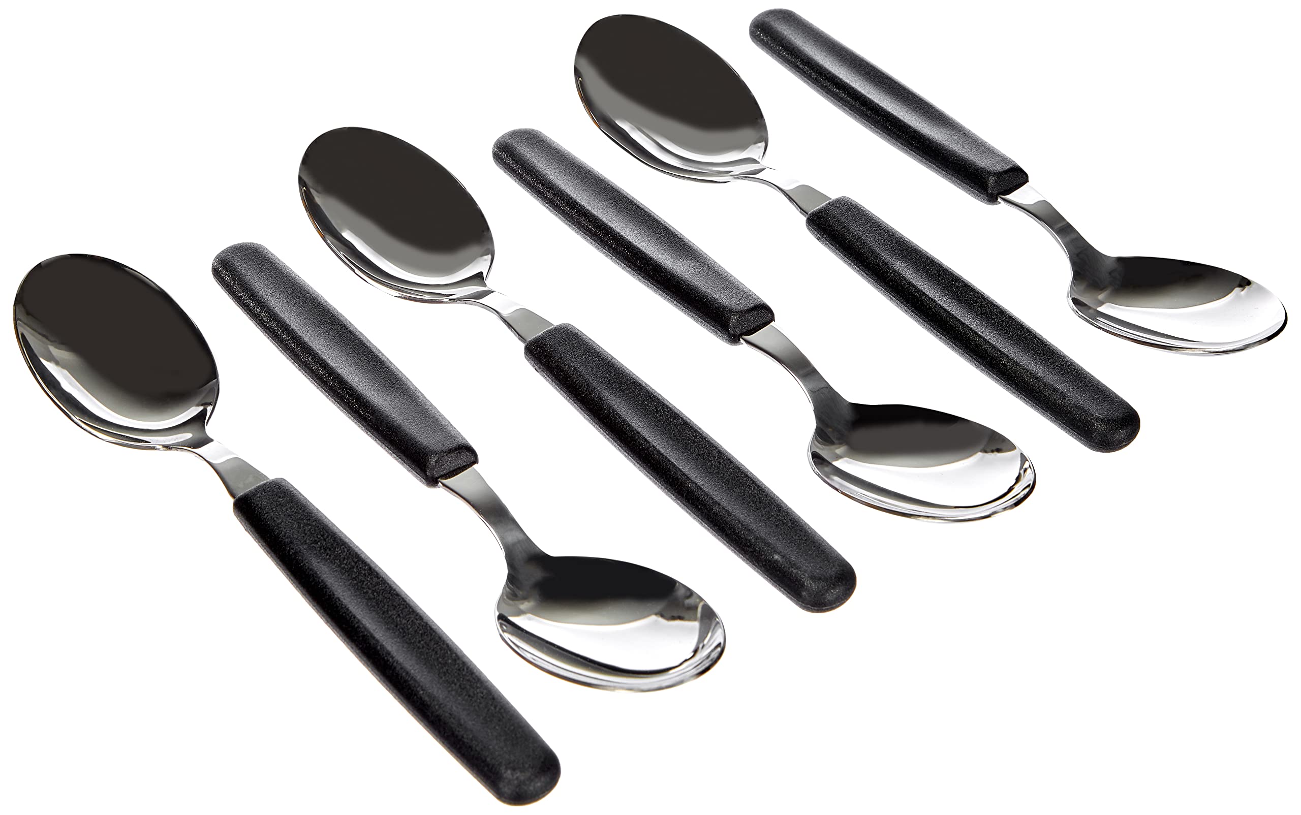Victorinox Swiss Classic, Table Set, Set of 24, Extra Sharp Blade, Wavy Edge, 11 cm, Stainless Steel, Black