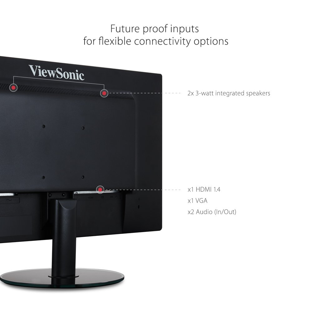 ViewSonic VA2719-SMH 27" IPS 1080p Monitor HDMI, VGA (Renewed)