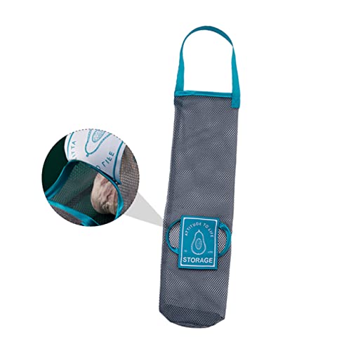 CIYODO 3pcs Holder of Household Storage Onions Fruit Small Hanging Potatoes Large Kitchen Food Mesh Vegatable Organizer for Sorting and Long Tote Vegetable Net Vegetables Potato Portable