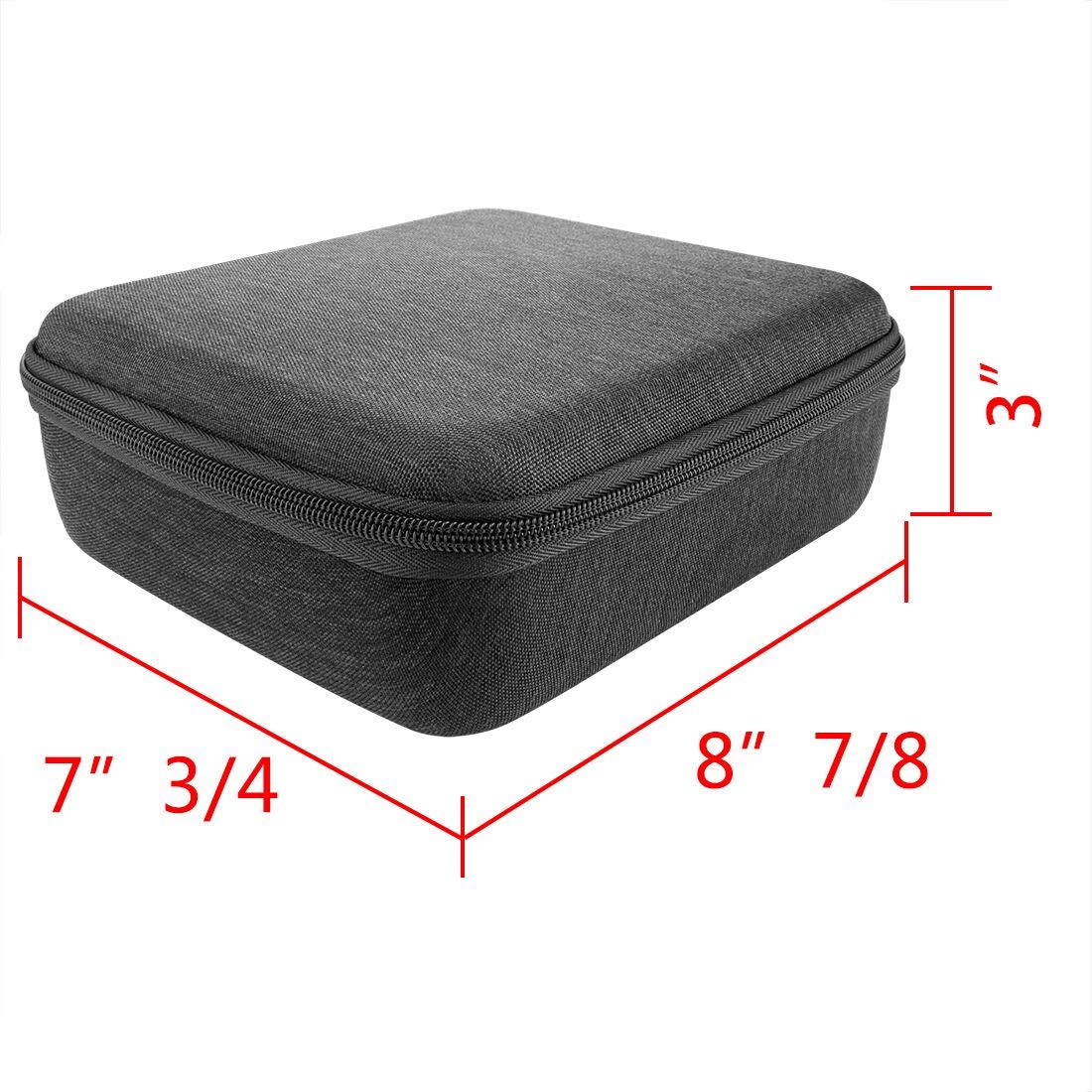 Linkidea Hard Battery Storage Container, Organizer Box with Tester BT-168, Safe Carrying Battery Case Holder - Holds 63 Various Sizes AA AAA 9V C D Batteries with Battery Tester