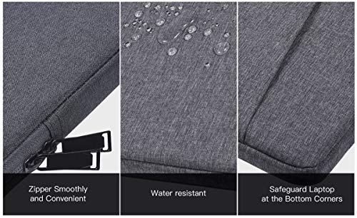 Waterproof Drawing Tablet Sleeve Case for Huion KAMVAS Pro 16, Wacom Cintiq Pro 16/ Cintiq 16/ Intuos Pro Large PTH860 Carrying Sleeve Case (Space Grey)