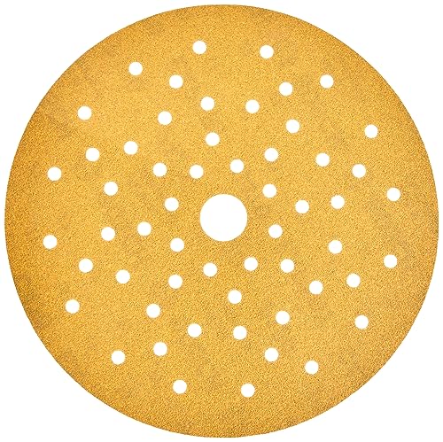 Bosch 2608621015 Pack of 50 Abrasive Discs for Sanding/Smoothing C470-150 mm, beige, 2608621019