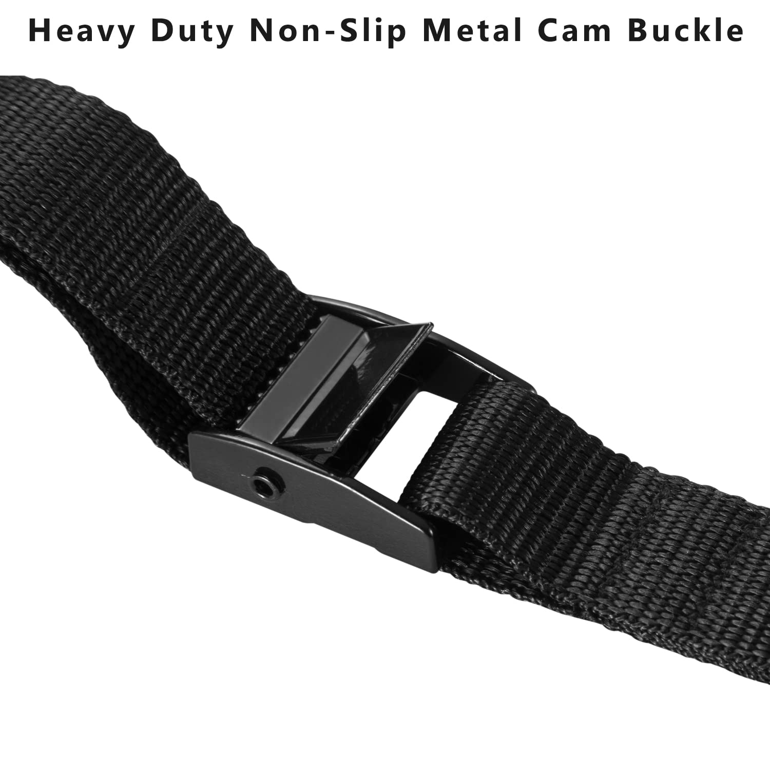 WALI Anti-Tip Straps, Heavy Duty Safety Protection Fit Most Flat Screen TVs and Furniture (TAS001), 2 Pack, Black