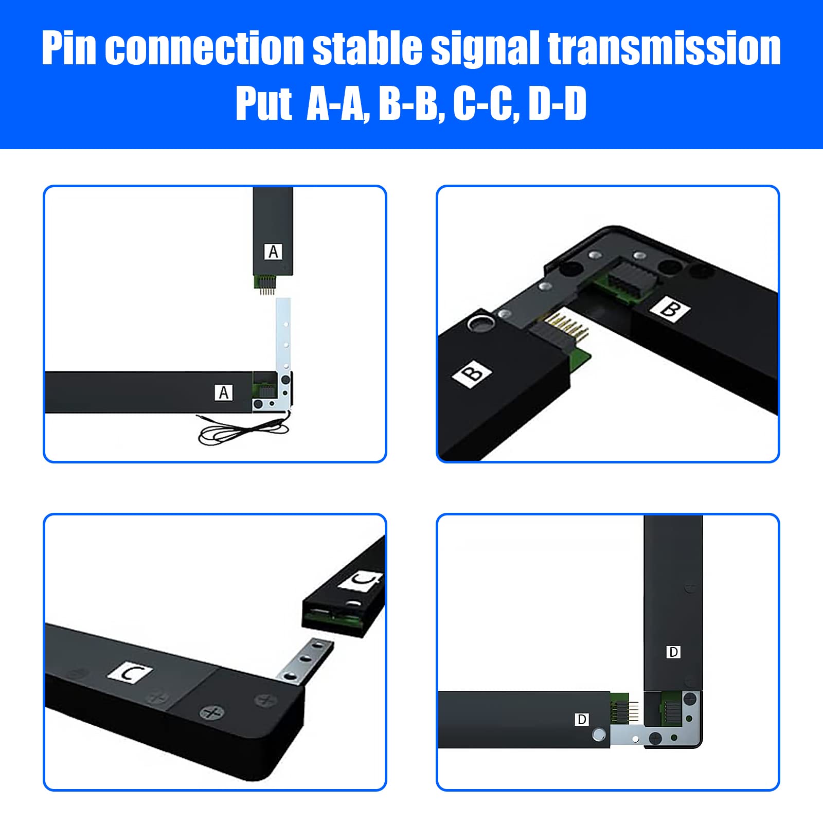 SpecialTouch 50 Inch Interactive 20 Points Multi-Touch Infrared Touch Overlay, IR Touch Screen Panel, Infrared Touch Frame USB Free Driver HID Compatible