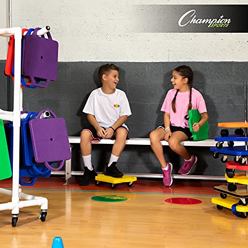 Champion Sports Scooter Stacker, Yellow