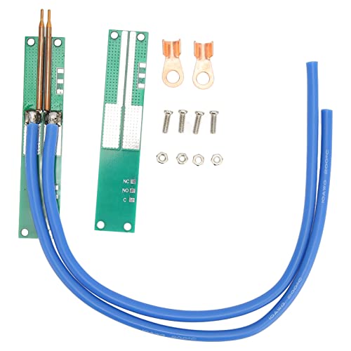 ASHATA DIY Spot Welder Spot Welding Pen, Portable Battery Spot Welder, Slim Easy to Hold Semi Circular Ball Tip Low Wire Resistance, for Battery Pack Spot Welder
