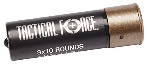 Elite Force unisex adult 30-Round Tri-Shot Shells (6 Pack) Airsoft Magazine, Black, One Size US