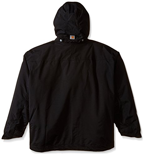 Carhartt Men's Storm Defender Loose Fit Heavyweight Jacket (Regular and Big & Tall Sizes),Black,Large