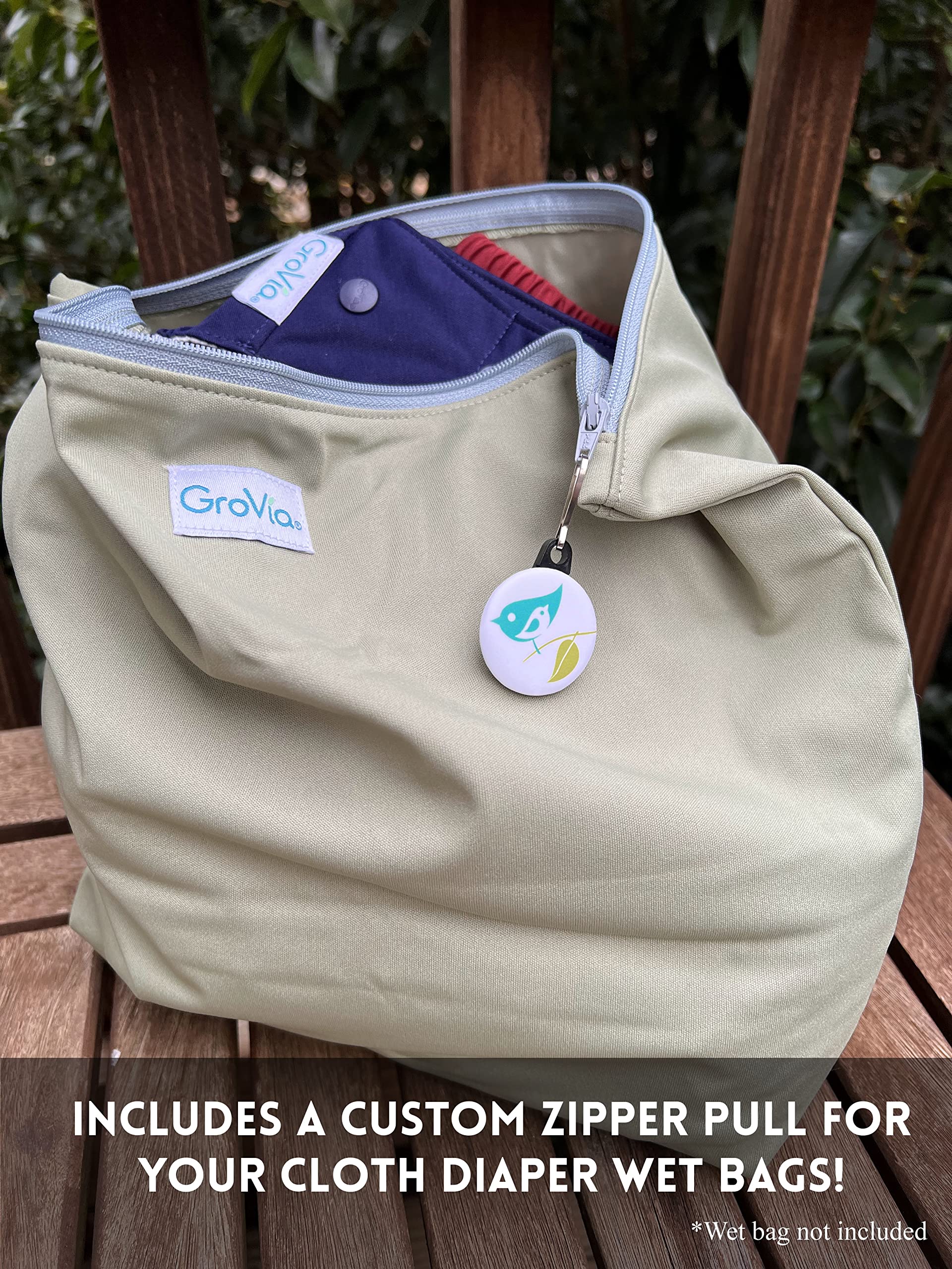 GroVia Experience Package: 2 Shells + 4 Organic Cotton Soaker Pads (Color Mix 10 Snap)