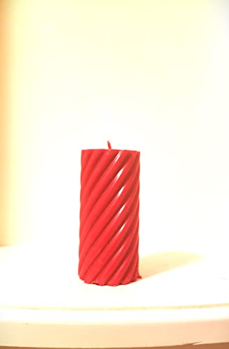 Christmas tree Scented Luxury Collection Candle - Home Decor Candles - Wedding Favorite, Gift for her/him, Birthday gift, holiday gift EACH (small twisted candle)