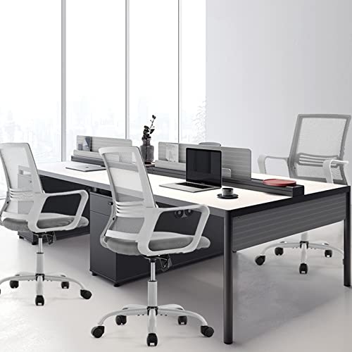 Ergonomic Home Office Chair β Rolling Desk Chair with Lumbar Support and Armrest, Height Adjustable Breathable Mesh Chair, Mid Back Executive Task Chair with Padded Seat and Tilt Function