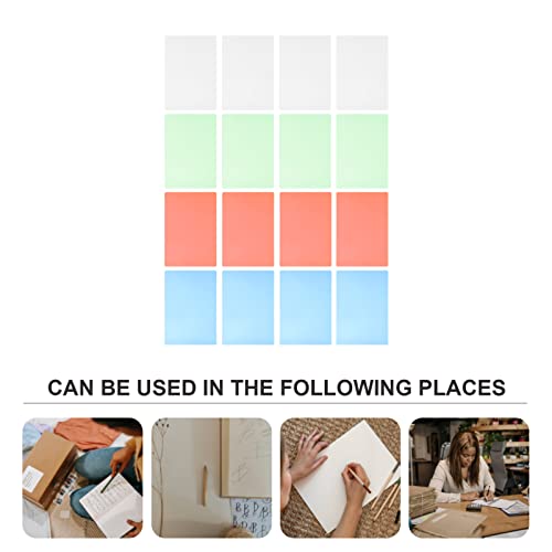 Clay Tools Home Tools 16Pcs Plastic A4 Writing Pads Translucent Test Paper Writing Boards Students A4 Writing Exam Mats for Home Offices (Mixed Color) Cutting Board Pottery Tools