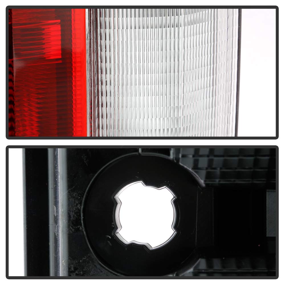 ACANII - For [Non-LED & Non-Blind Spot] 2017-2019 Ford F250 F350 SuperDuty OE Style Tail Lights Bake Lamps Pair Assembly