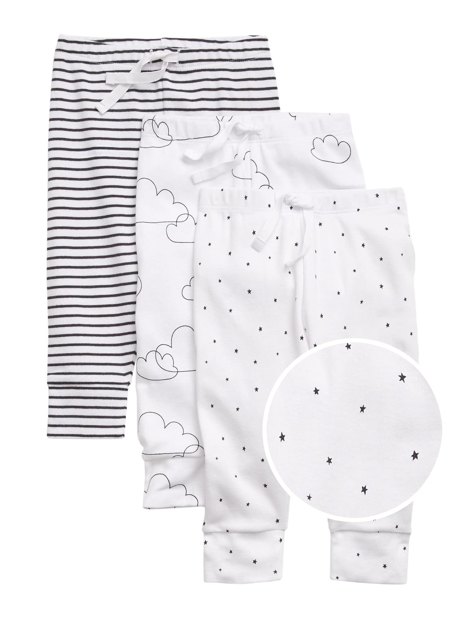 GAP Unisex Baby First Favourite Pull-on Pants Leggings, Oatmeal Heather, 3-6 Months US