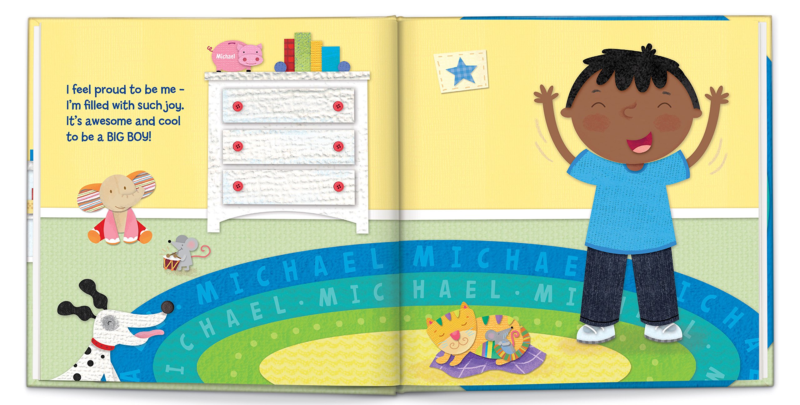 I'm a Big Boy Now - Personalized Children's Story - I See Me! (Hardcover)