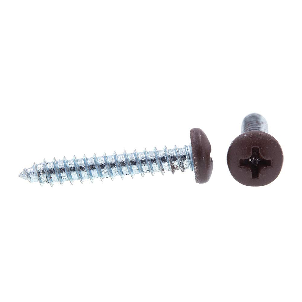 Prime-Line 9154779 Sheet Metal Screws, Self-Tapping, Pan Head, Phillips Drive, #8 X 1 in (25 Pack)