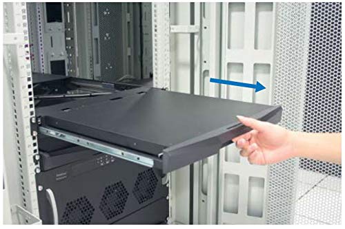 Crystal Image Technologies - Rackmount Monitor, 1920 X1080, 1U 17.3" LCD, VGA + HDMI Input Part#RM-F17USD-16BRK, 3 Year Warranty