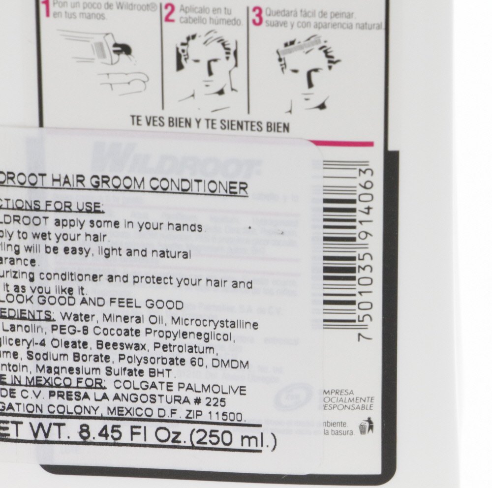 Wildroot Leave in Conditioner 250ml - Acondicionador (Pack of 3)