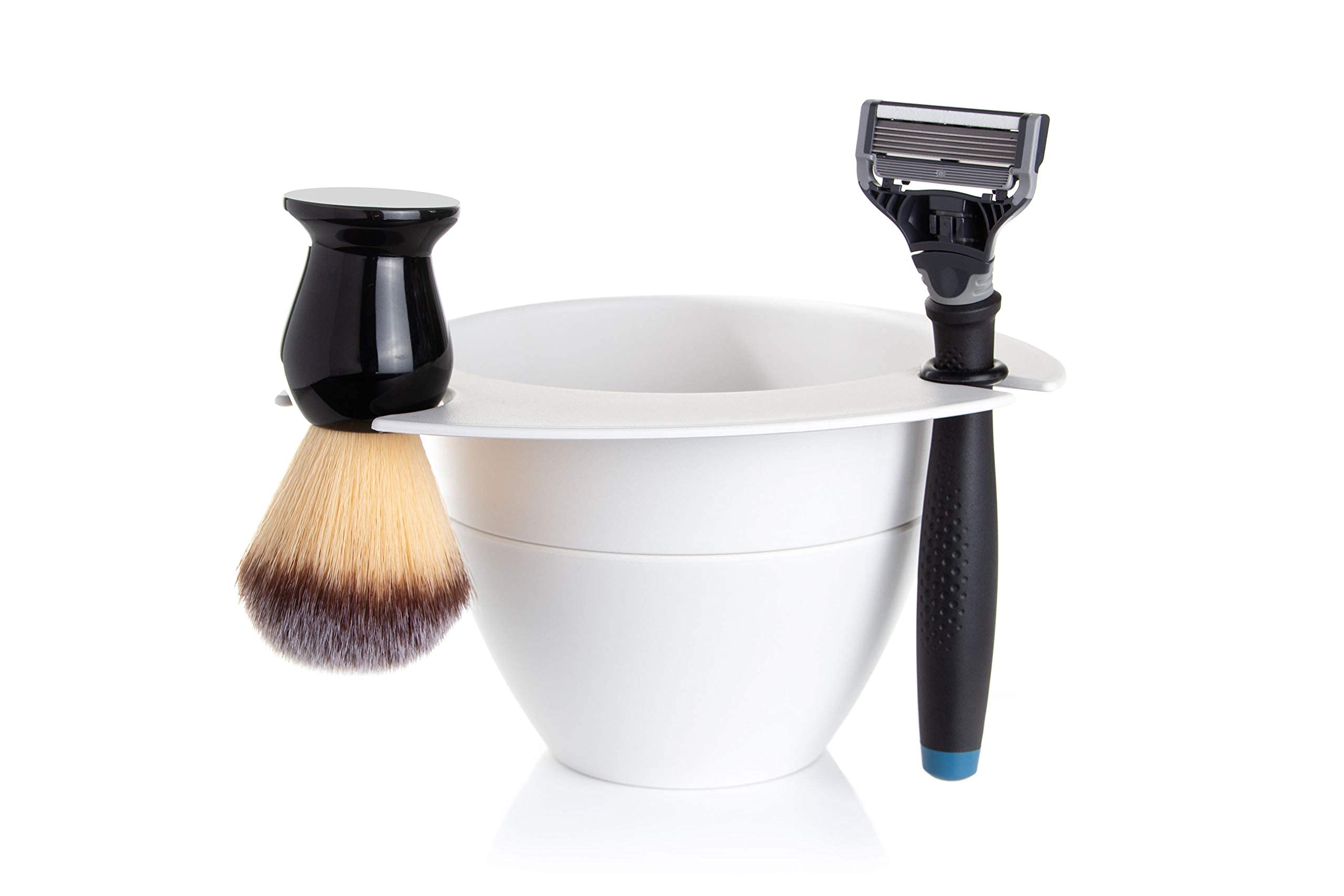 Modular Shaving Bowl by SHAVEBOWL (Made in USA) - White