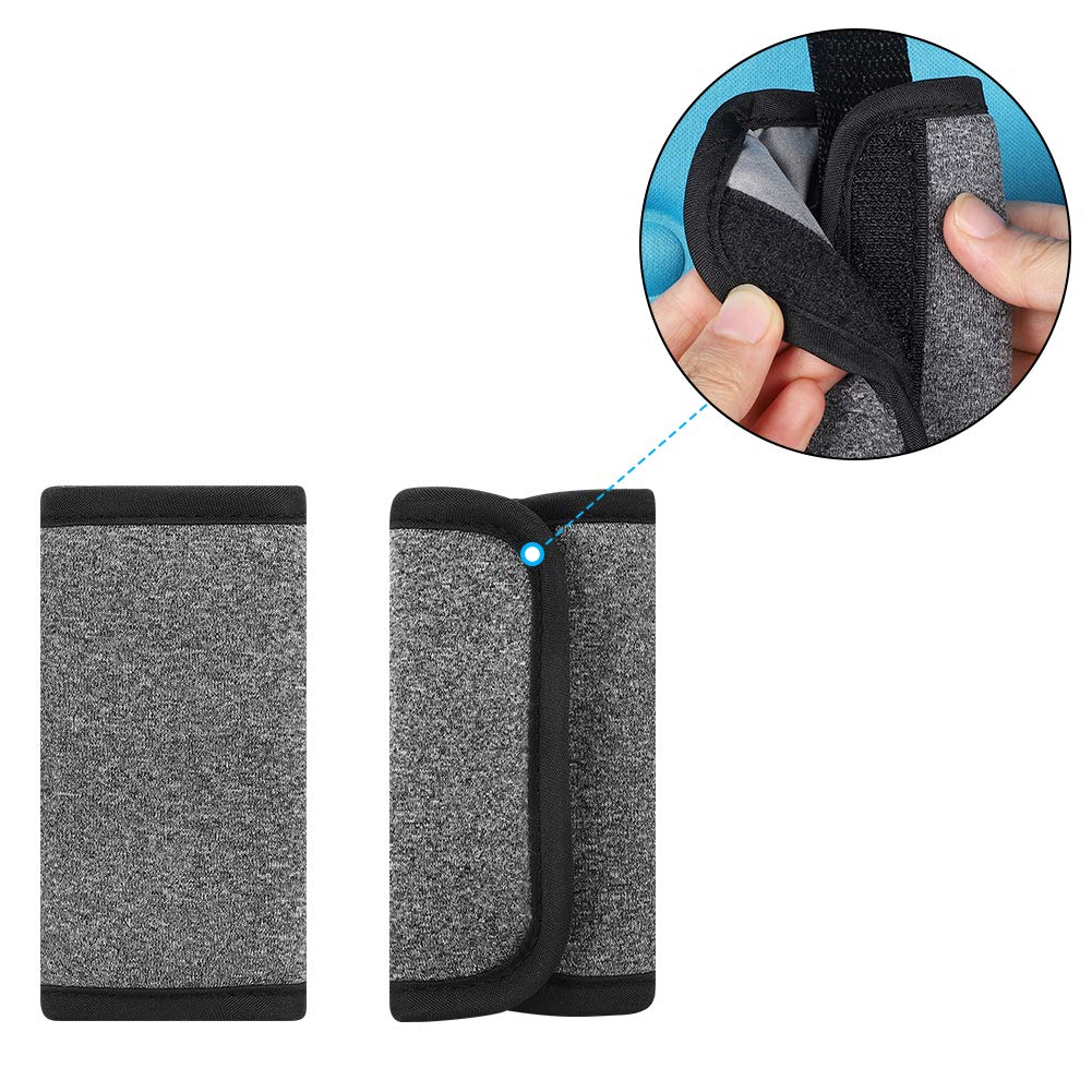 Accmor Car Seat Strap Covers for Baby Kids, Car Seat Strap Covers Shoulder Pads, Soft Seat Belt Covers for All Car Seats, Pushchair, Stroller