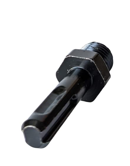 Drilax Core Drill Bit Adapter 5/8"-11 Female to 1-1/4"-7 Male 5/8 Arbor for 1-1/4"-7 to 5/8-11 Female Core Drill Adapter Standard Tools Concrete Bit Water Adapter (5/8"-11 Female to 1-1/4"-7 Male)