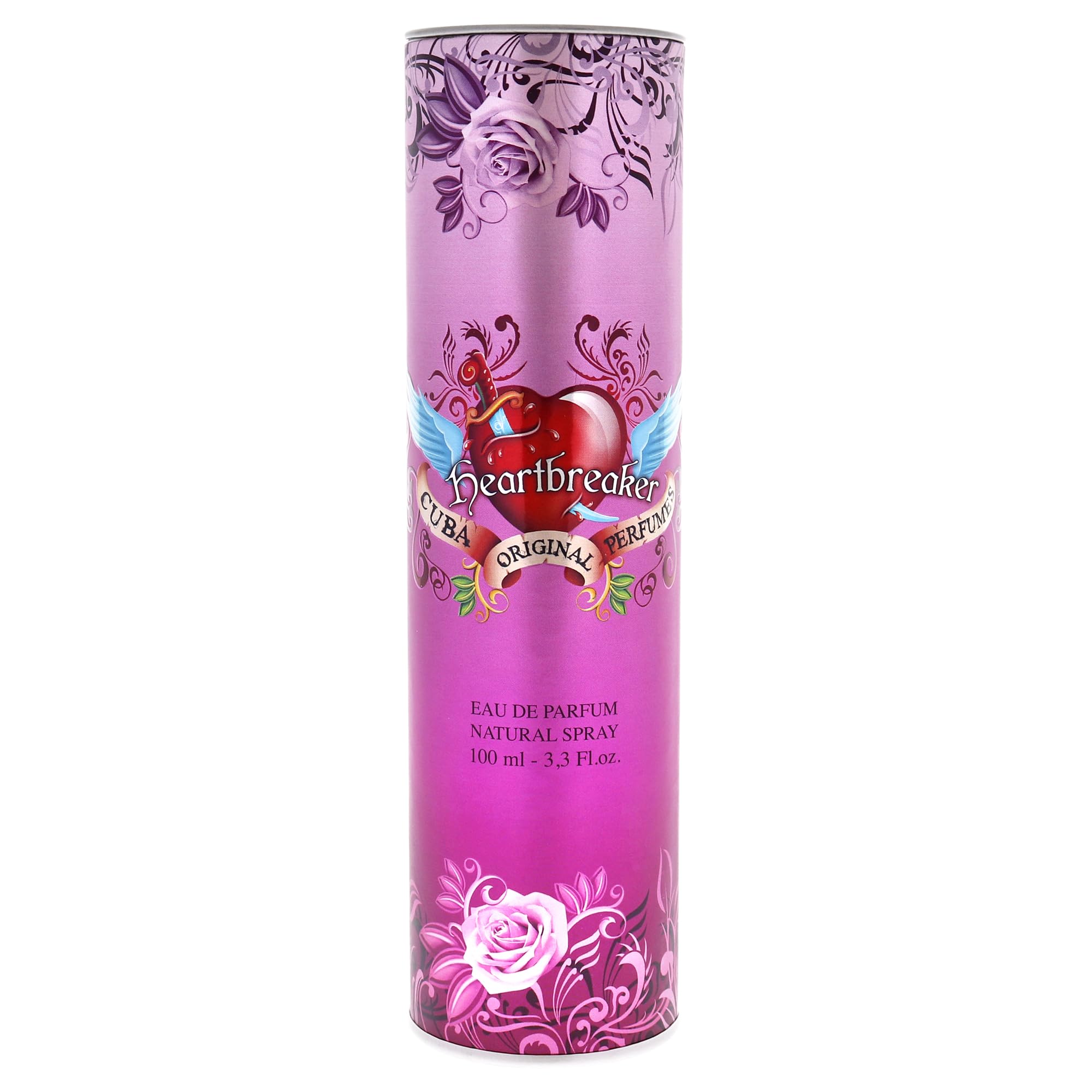 Cuba Heartbreaker Eau De Parfum Spray for Women,3.4 Ounce