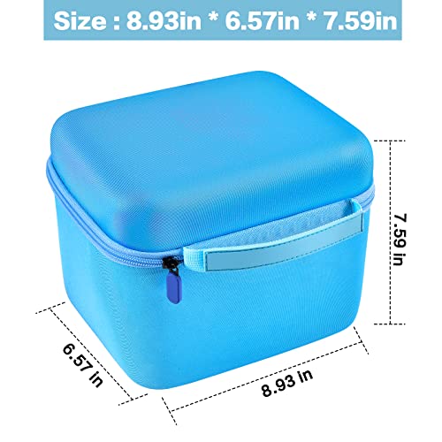 Case Comaptible with Toniebox Audio Player Starter Set and for Tonies Figures Characters. Toy Story Storage Organizer Carrying Holder for Headphones, Charging Station and Accessories (Box Only) -Blue