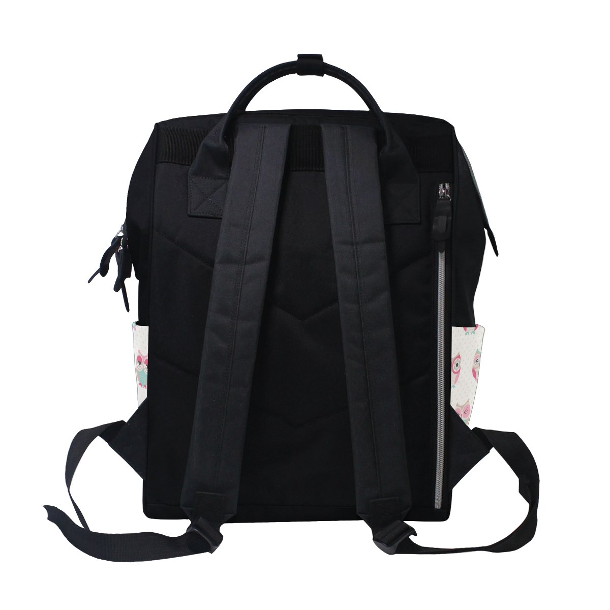 MAPOLO Owls Diaper Backpack Large Capacity Baby Bag Multi-Function Nappy Bags Travel Mom Backpack for Baby Care…