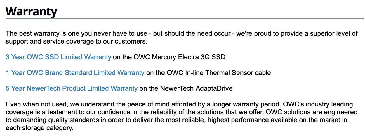 OWC 500GB 3G SSD and HDD DIY Complete Bundle Upgrade Kit for Late 2009-2010 iMacs, (OWCKITIM09HE500)